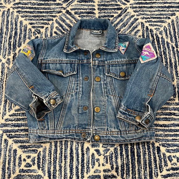 Vintage | Jackets & Coats | Vintage Outback Toddler Denim Jacket | Poshmark
